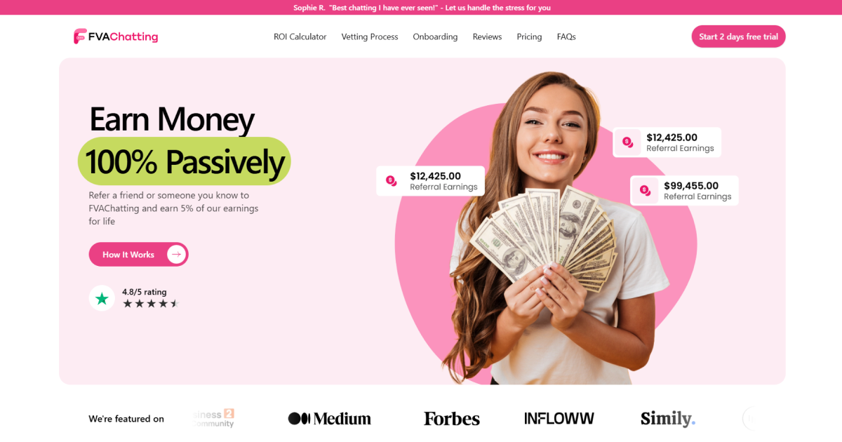 Referral Program | FVAChatting | FVAChatting